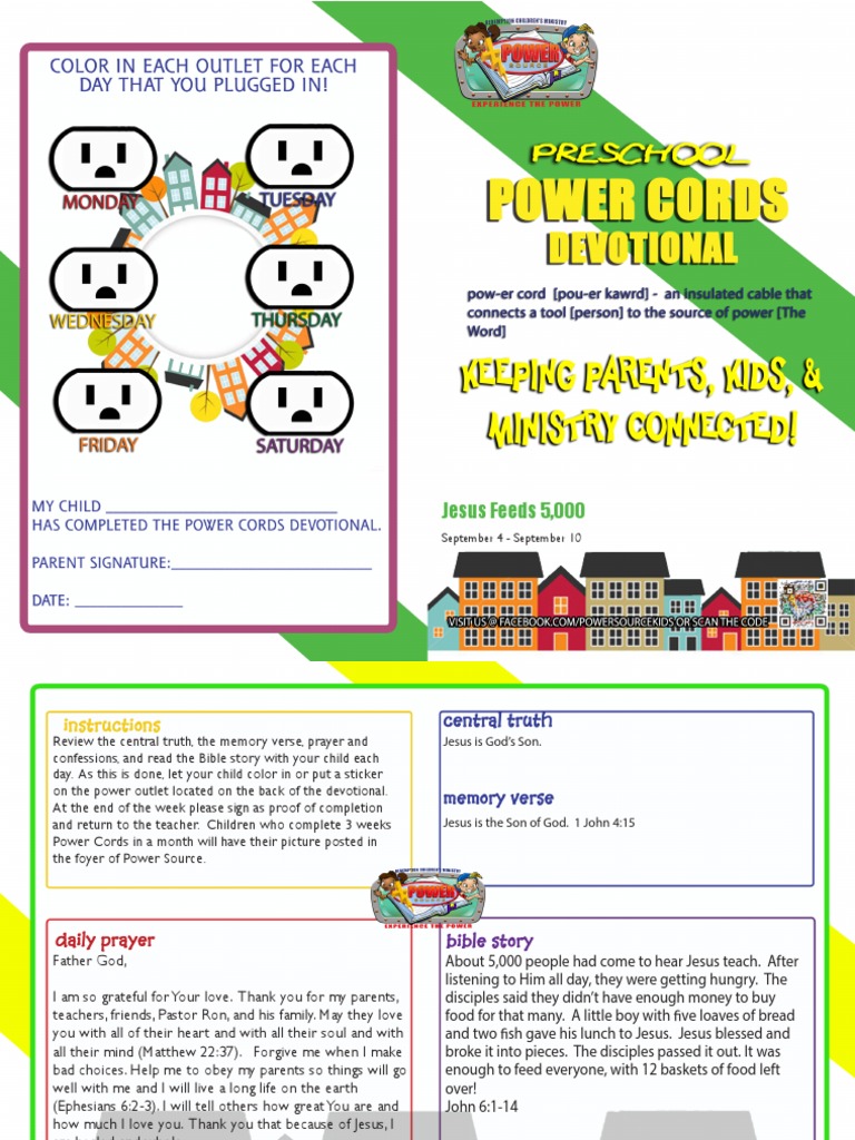 Preschool Powercord September 04 2016 | PDF