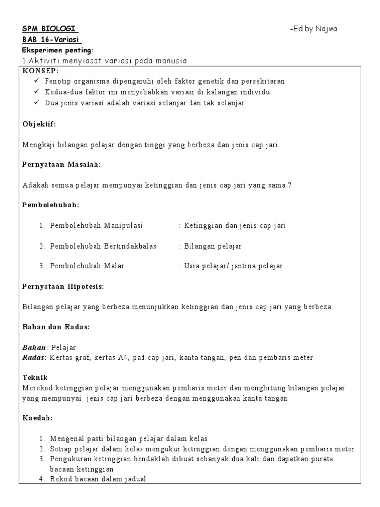 Variasi | PDF