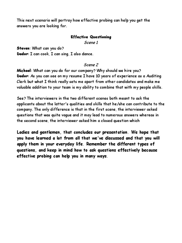 English Presentation | PDF