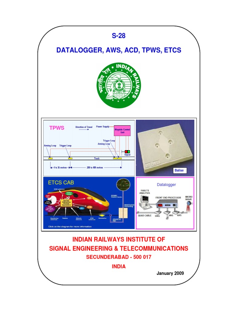 Datalogger, Aws, Acd, TPWS, Etcs PDF | PDF | Modem | Electronics