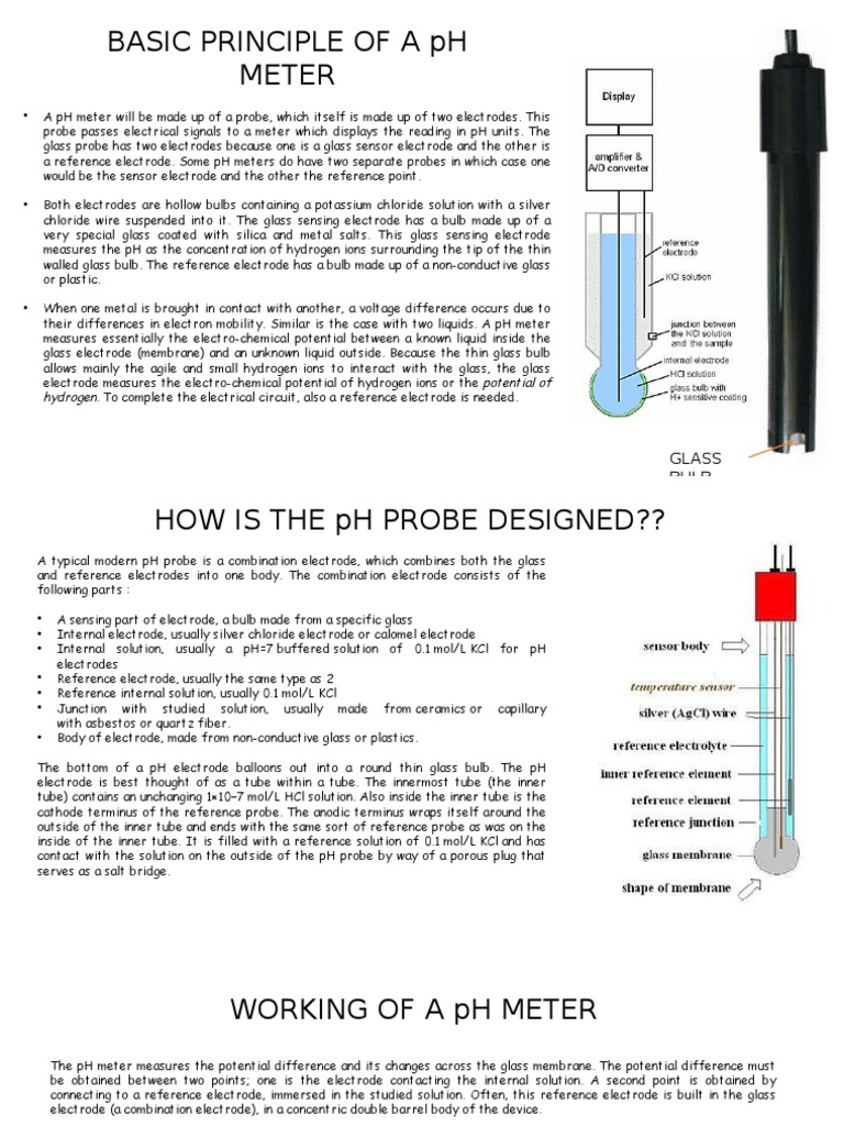 PH Meter | PDF | Ph | Electrochemistry