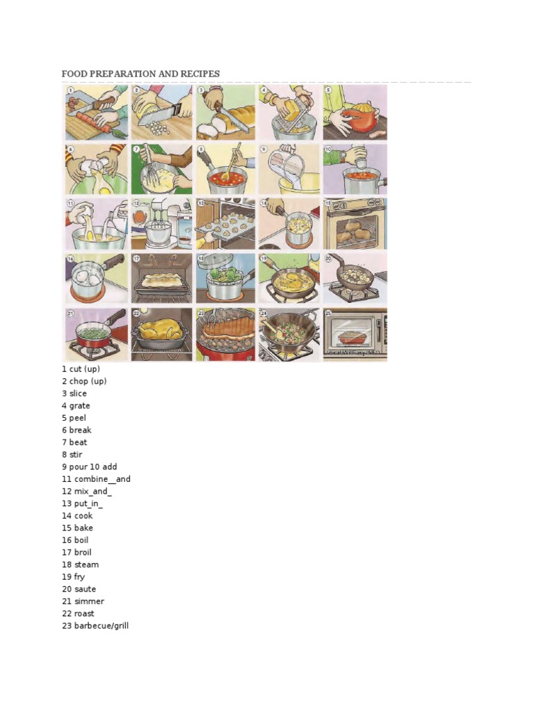 Food Preparation and Recipes | PDF