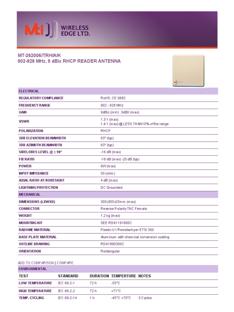 Atlas Mti Mt-262006 Antenna | PDF | Science & Mathematics | Computers