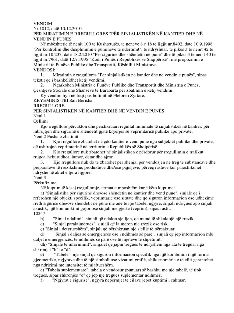 VKM NR 1012 Date 10 12 2010 | PDF