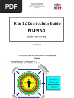 Grade 7 Filipino Module First Quarter | PDF