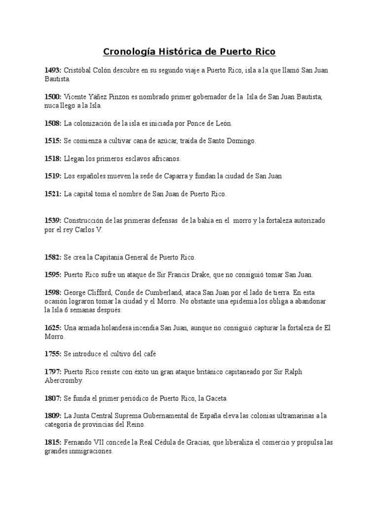 La historia de Puerto Rico desde su descubrimiento hasta la soberanía ...