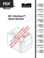Midmark M11 Autoclave Maintenance Guide | PDF | Sterilization ...