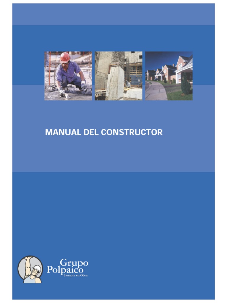 Manual Del Constructor POLPAICO PDF | PDF | Seguro | Cemento