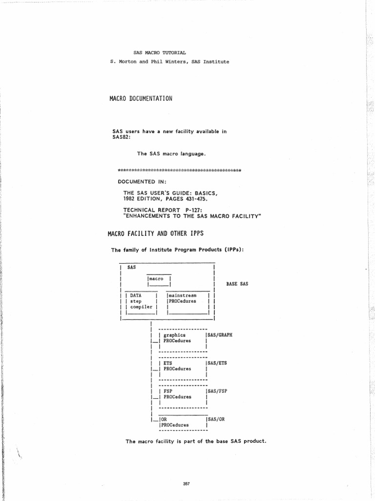 SAS Macro Tutorial Imp | PDF | Sas (Software) | Parameter (Computer Programming)