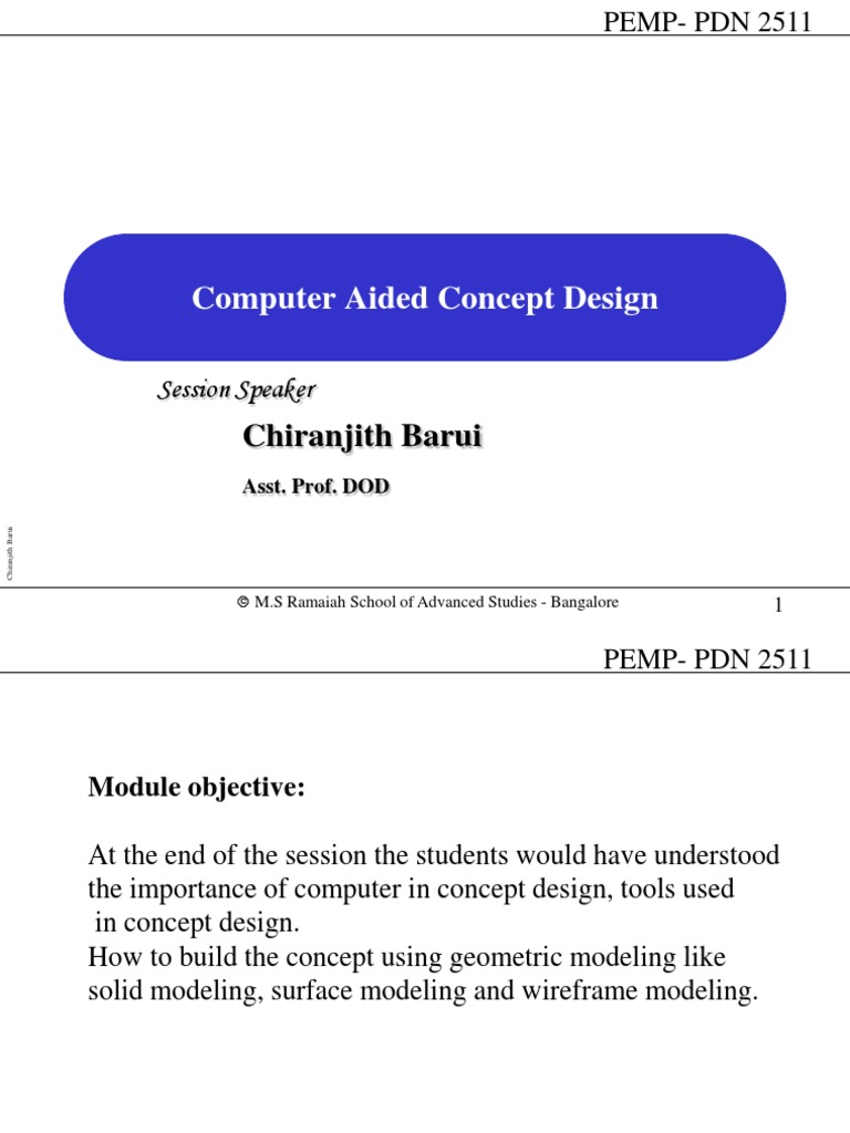 5-Computer Aided Concept Design | PDF | Computer Aided Design | Image ...