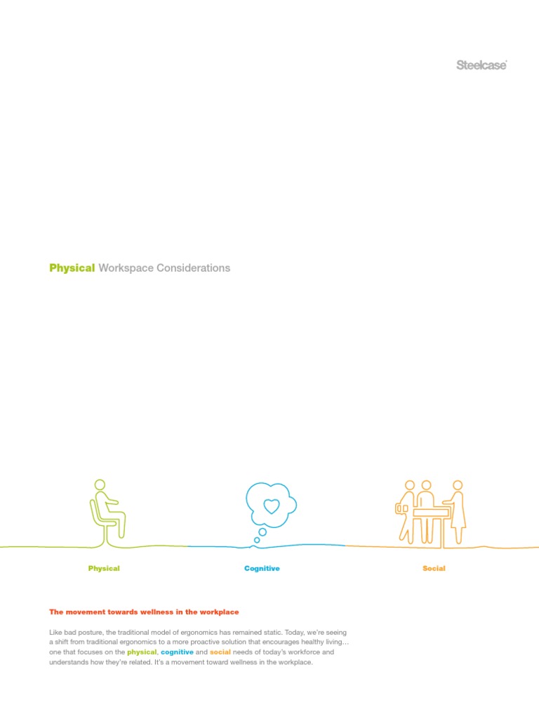 Physical Workspace Considerations | PDF | Lighting | Computer Monitor