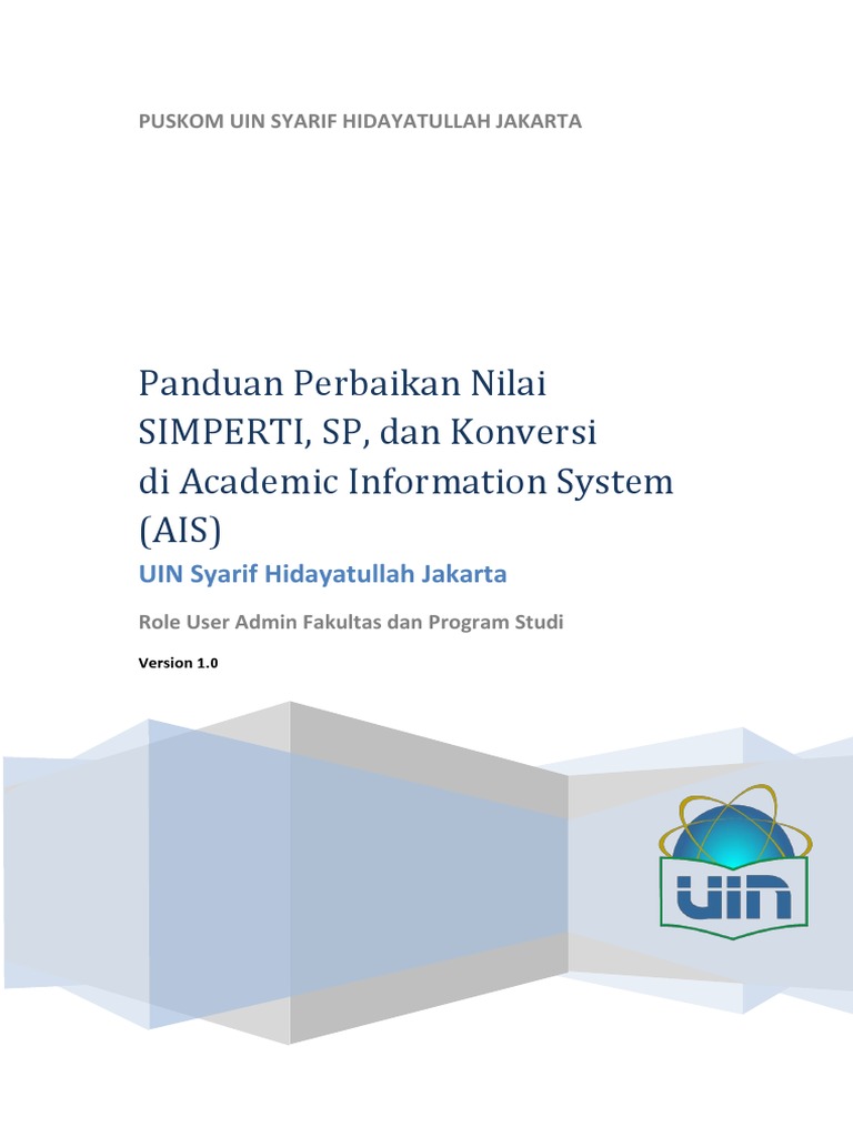 Panduan Perbaikan Nilai AIS | PDF
