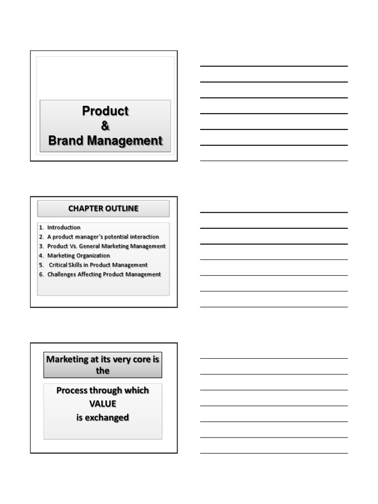1 Introduction To Product Management | PDF | Marketing | Business Economics