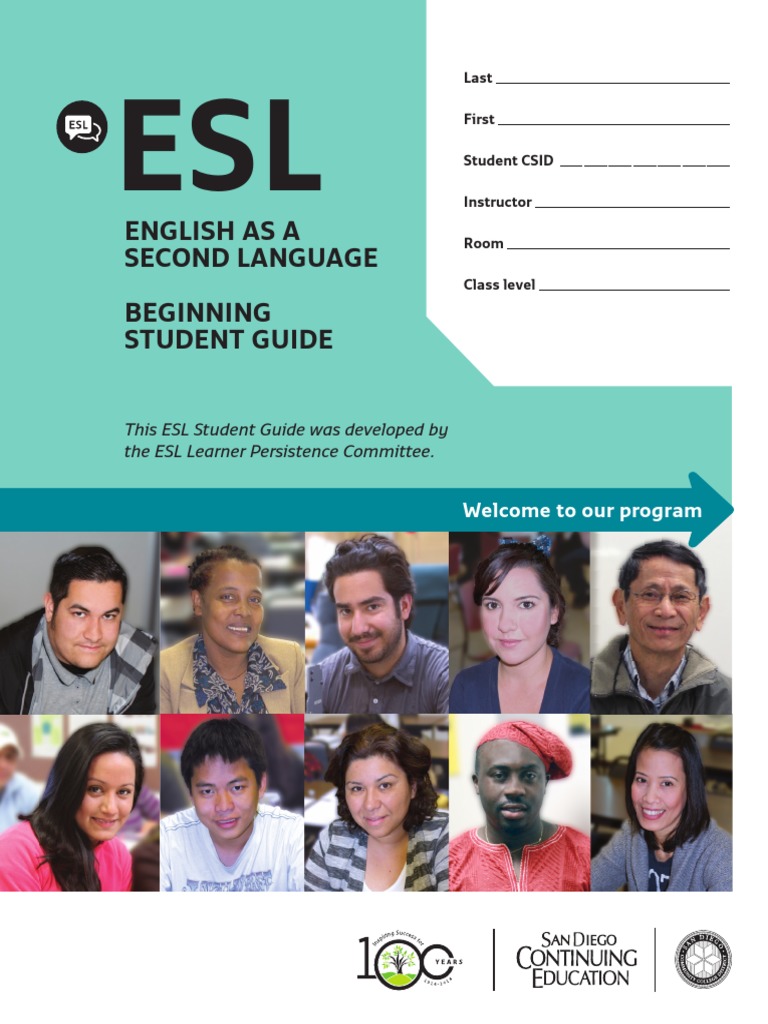 Beg Esl Guide | PDF | San Diego | English As A Second Or Foreign Language