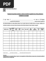 (CERTIFICADO) Embarque y Desembarque (MODELO) | PDF