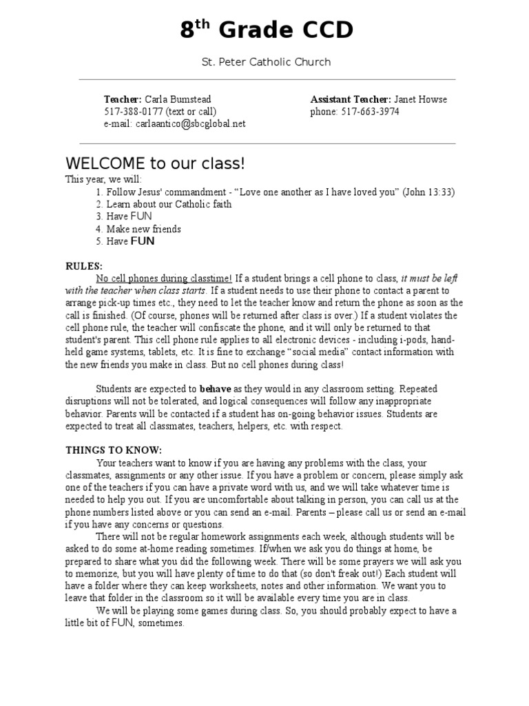 8th CCD | PDF | Teachers | Schools