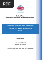 HEYBALL RULES OF PLAY Rev 2024 | PDF | Sports | Precision Sports