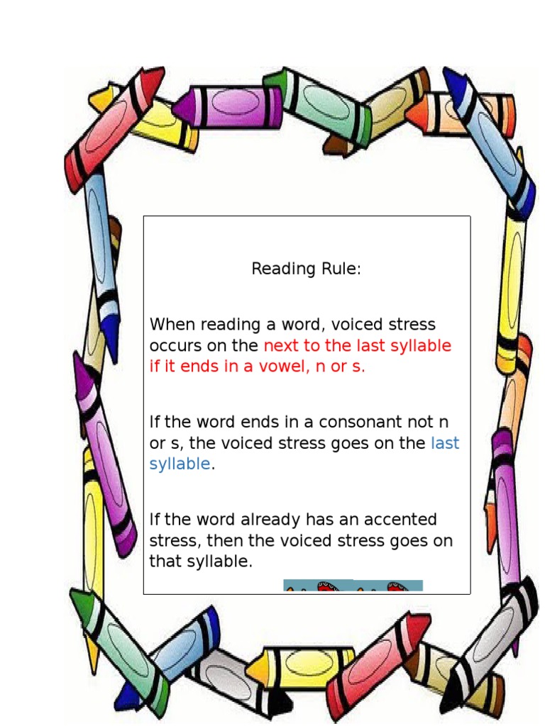 Reading Rule | PDF