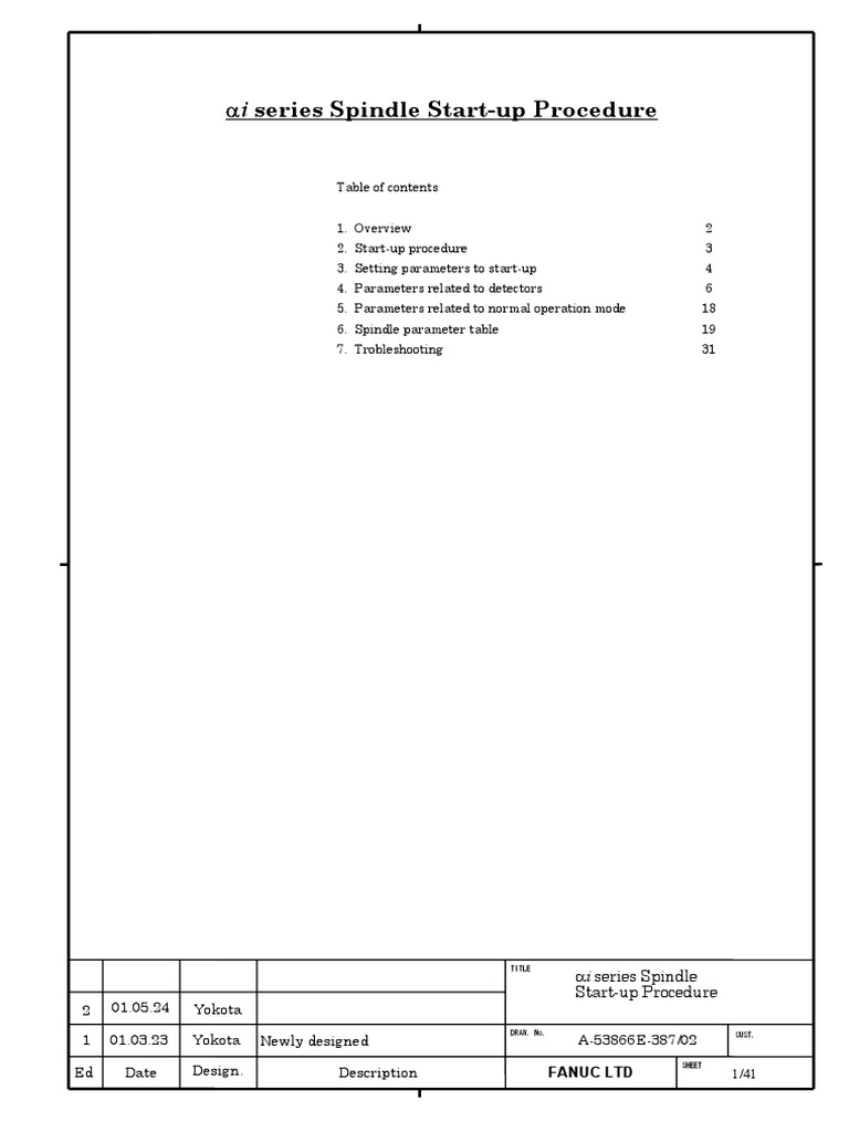 A-53866E-387 - 02 - 050120 Startup Spindle | PDF | Gear | Acceleration