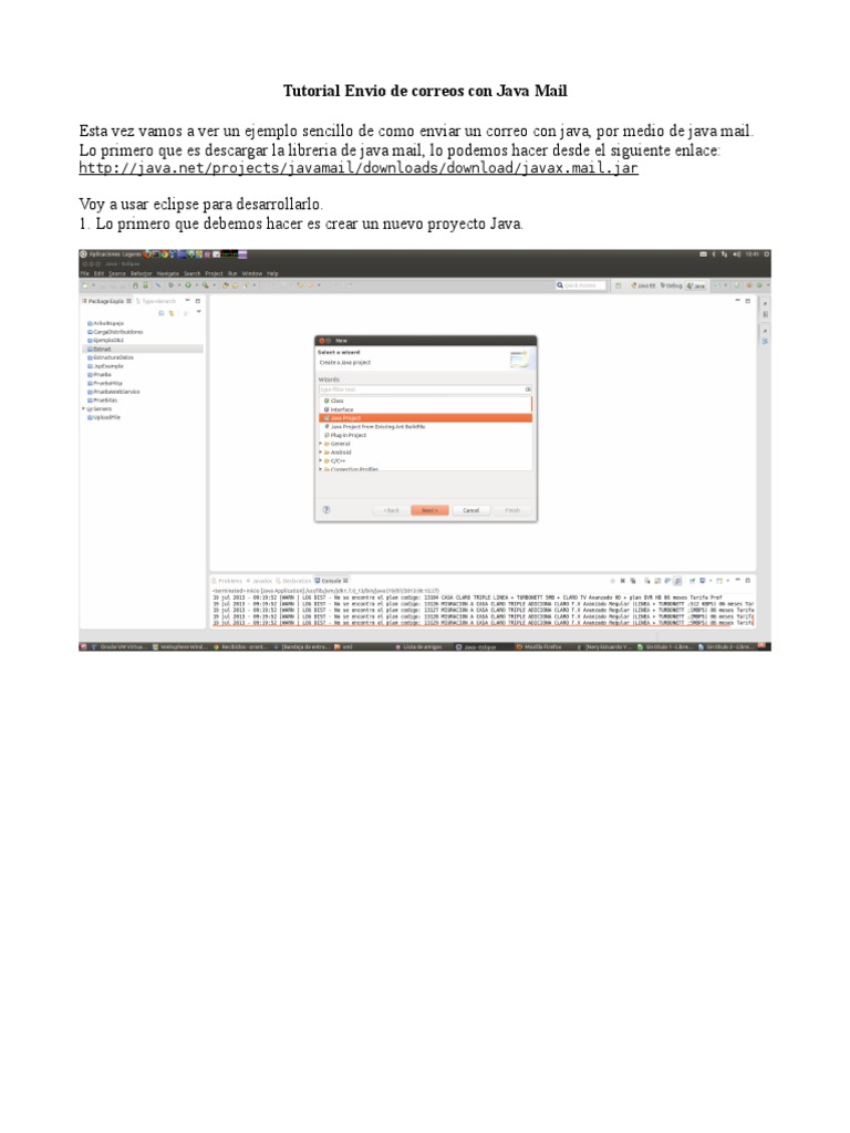 Envio de Correos Con Java | PDF | Correo electrónico | Java (lenguaje ...