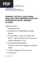 Wodak - Discourse Historical Approach | PDF | Discourse | Clause