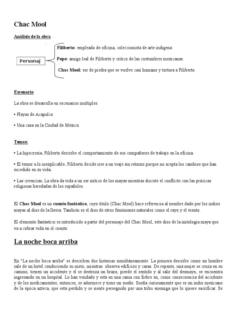 Chac Mool | PDF | Fantasía | Religión y creencia