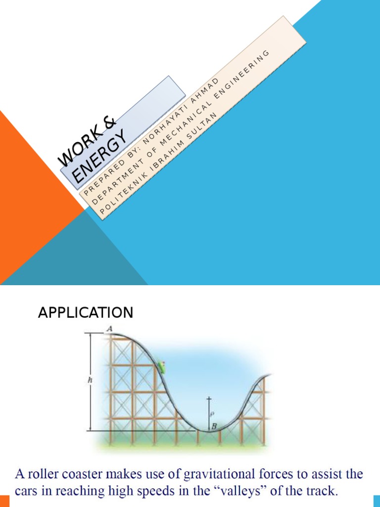 Work and Energy Principles Explained | PDF