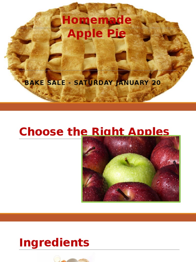Lab 2-1 Homemade Apple Pie | PDF