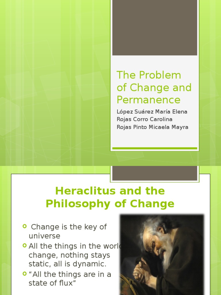 The Change | PDF | Metaphysics | Western Philosophy