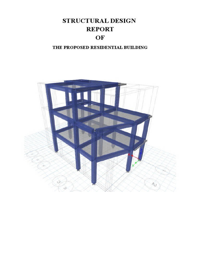 Structural Design OF: The Proposed Residential Building | PDF