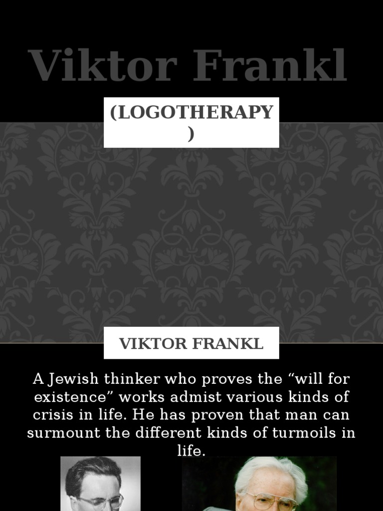 Logotherapy | PDF | Metaphysics | Metaphysics Of Mind