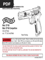 Bt65 PCP Air Rifle Manual | PDF | Magazine (Firearms) | Firearms