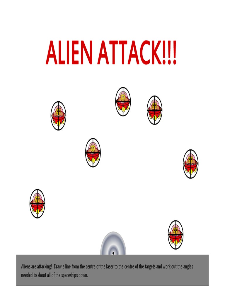 Alien Attack Angle Calculation | PDF | General Fiction