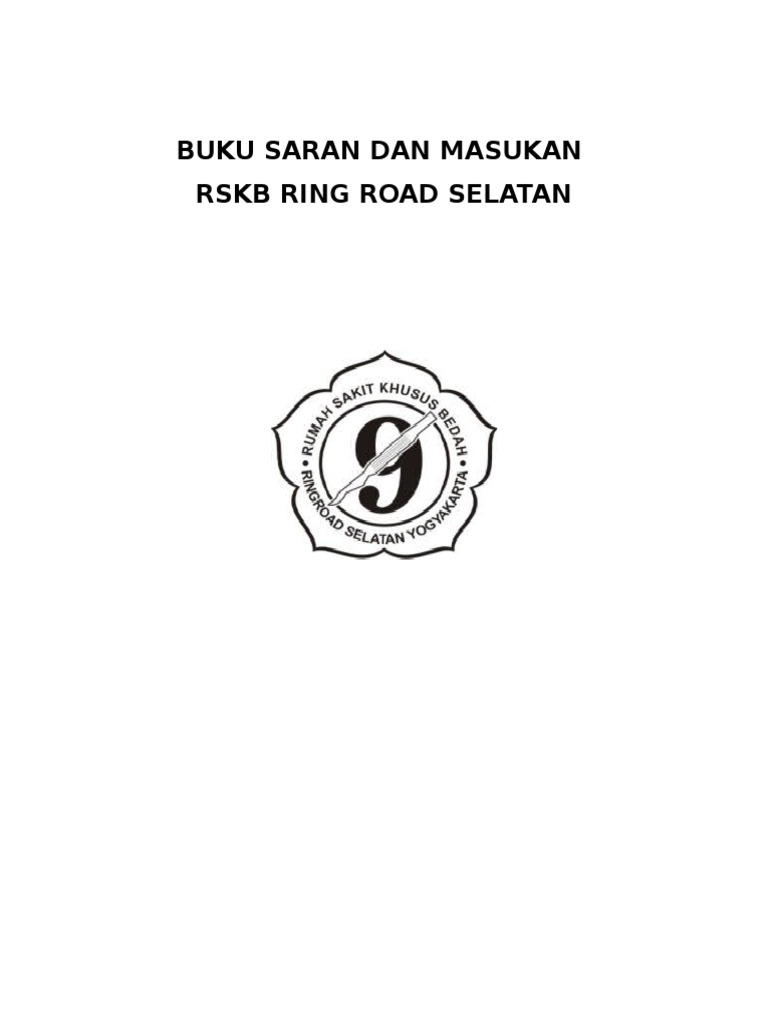 Buku Saran Dan Masukan | PDF