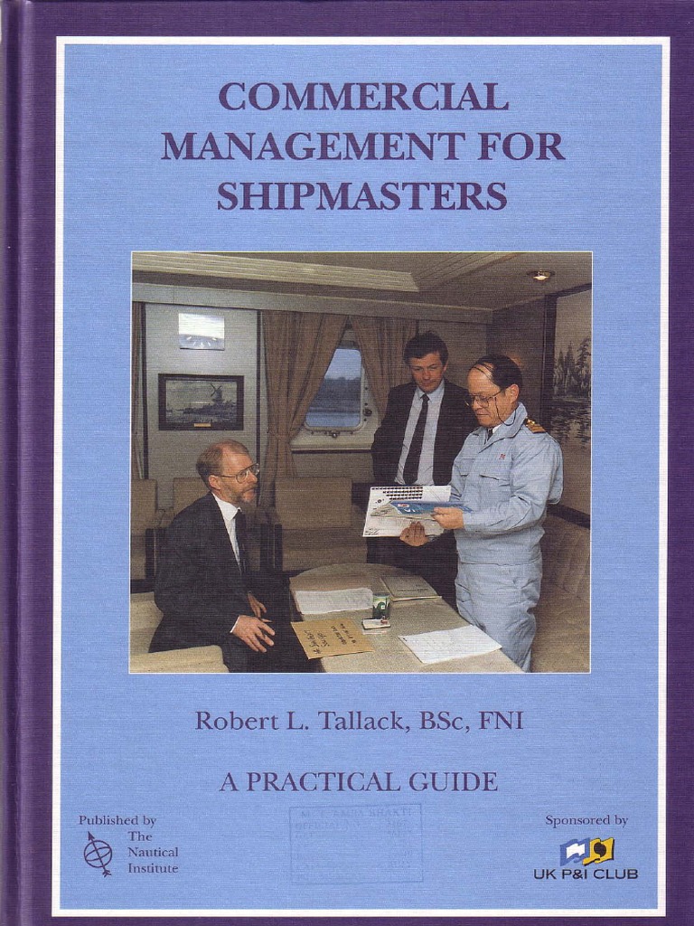 Commercial Management For Ship Masters PDF | PDF