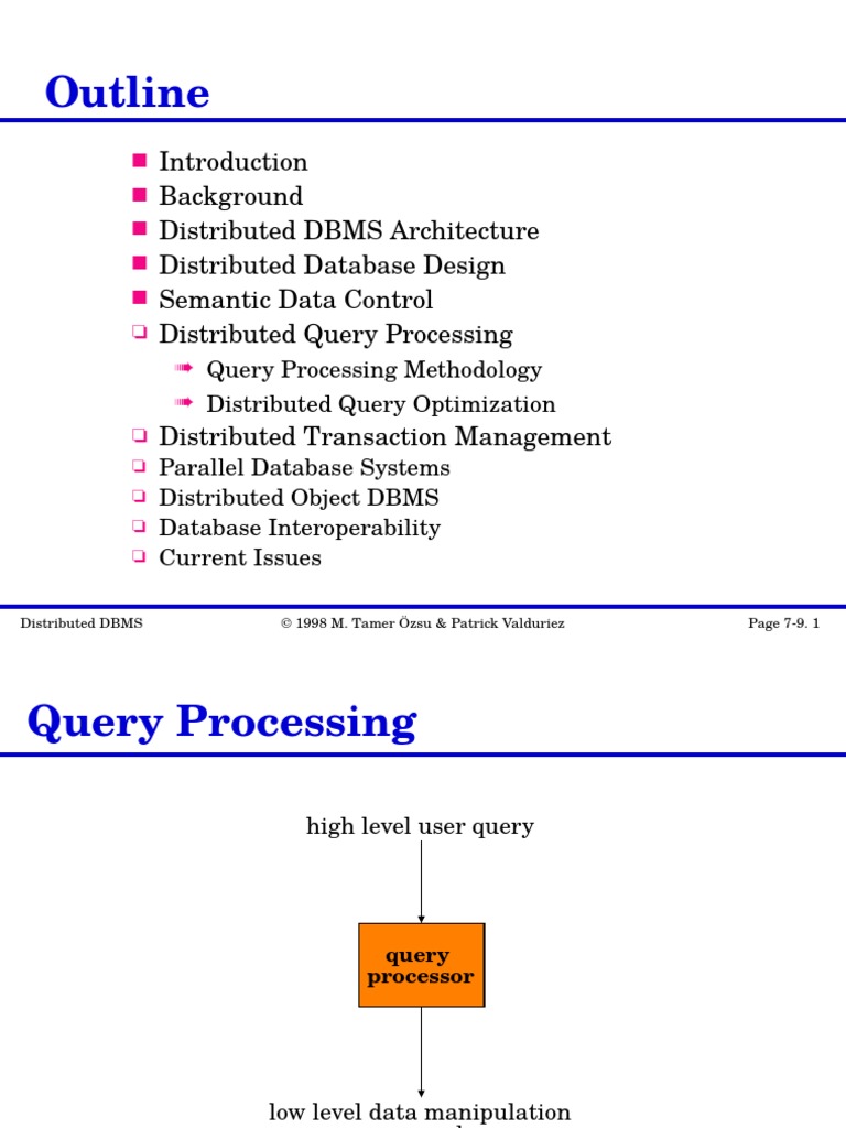 Query | PDF | Databases | Mathematical Optimization