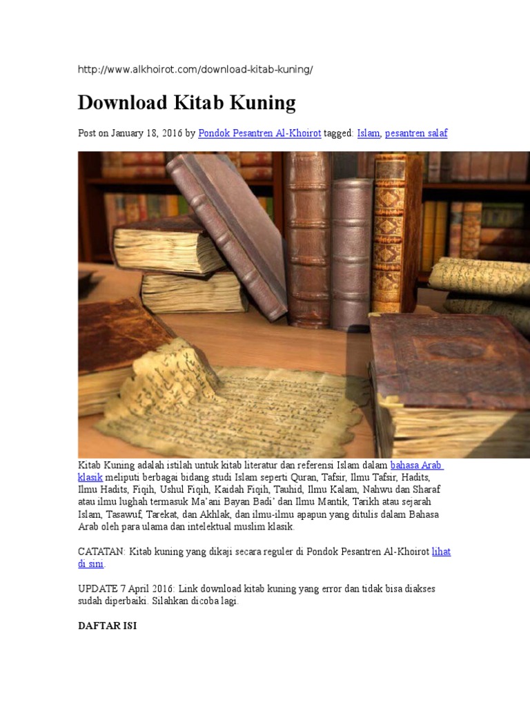 Kitab Kuning | PDF