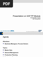 SAP PP Configuration | PDF | Parameter (Computer Programming) | Information Technology
