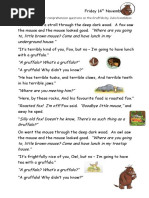 The Gruffalo | PDF