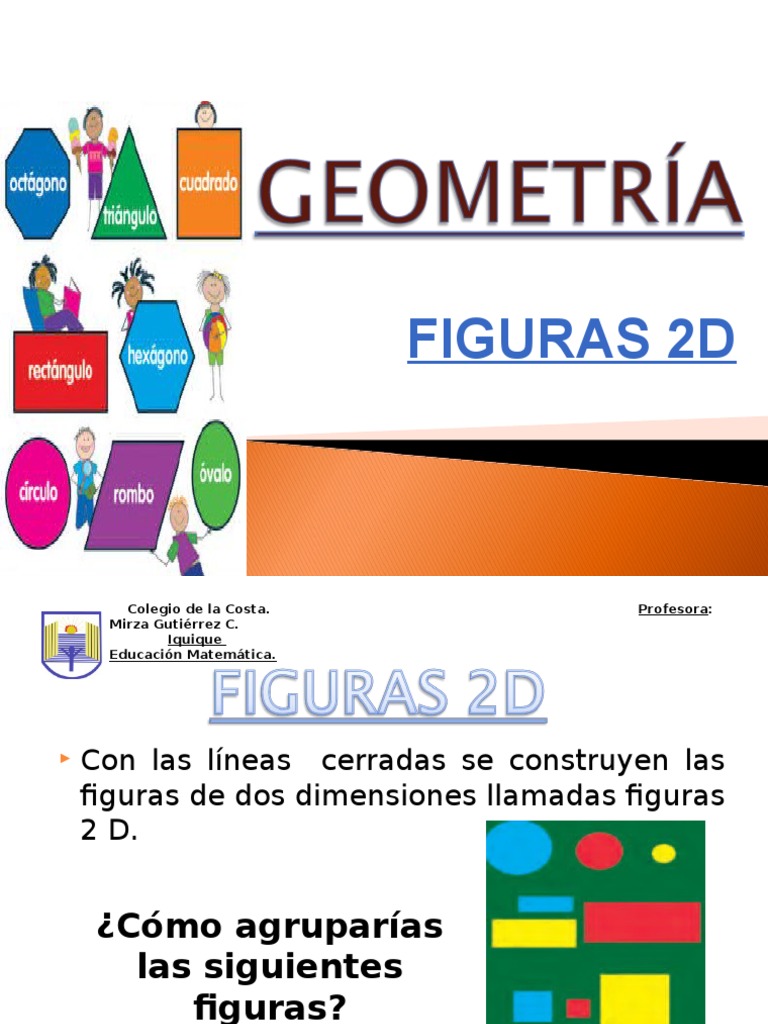 Figuras 2d | PDF | Rectángulo | Triángulo