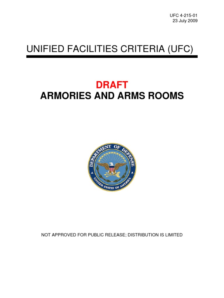 32.0 Armories and Arms Rooms | PDF | Physical Security | Hvac
