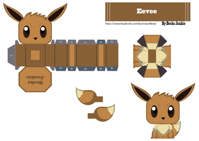 Eevee Mini Papercraft | PDF