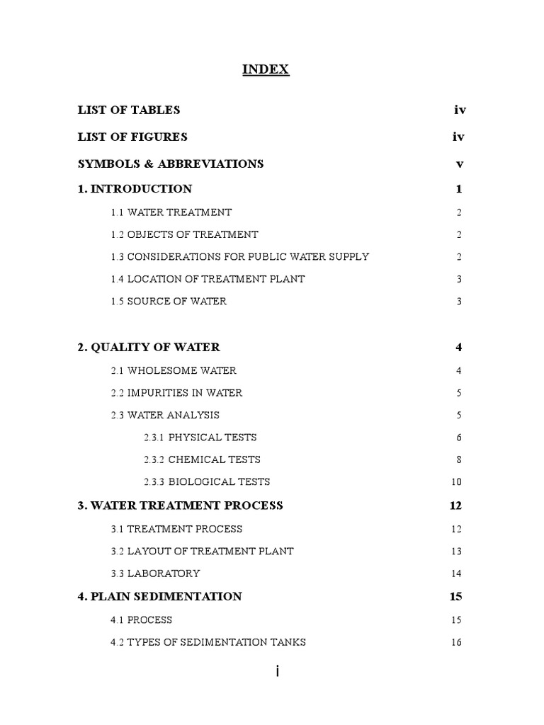 Index For Mini Project Documentation | PDF