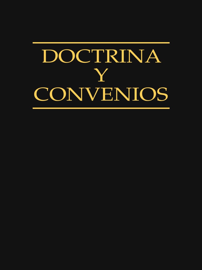 Doctrine and Covenants 33569 Spa | PDF | José Smith | Profeta