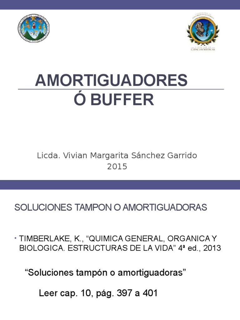 13 Buffers o Amortiguadores | PDF | Solución tampón | Sal (química)