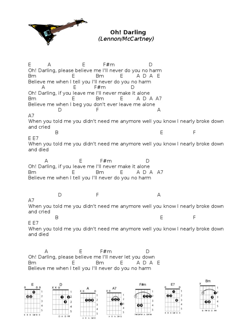 (Lennon/Mccartney) : Oh! Darling | PDF