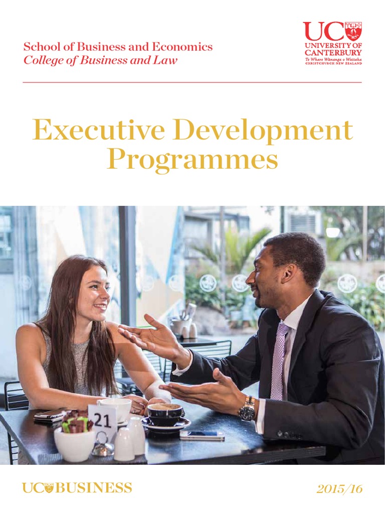 UC - Executive Development Programme Brochure 2015-16 PDF | PDF ...