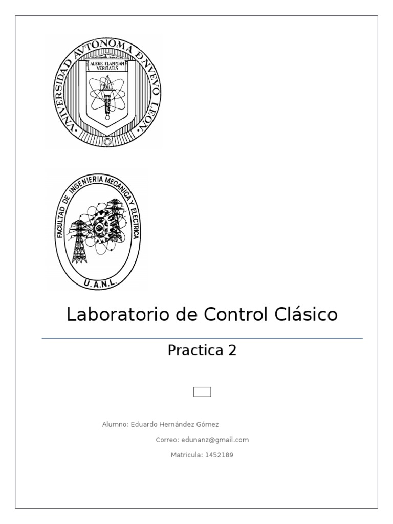Practica 2 Control Moderno | PDF | Valores propios y vectores propios | Matriz (Matemáticas)