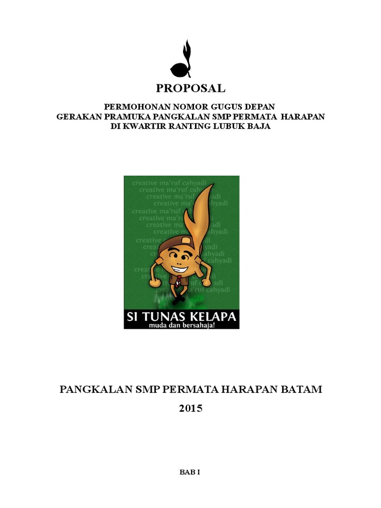Proposal Gudep | PDF