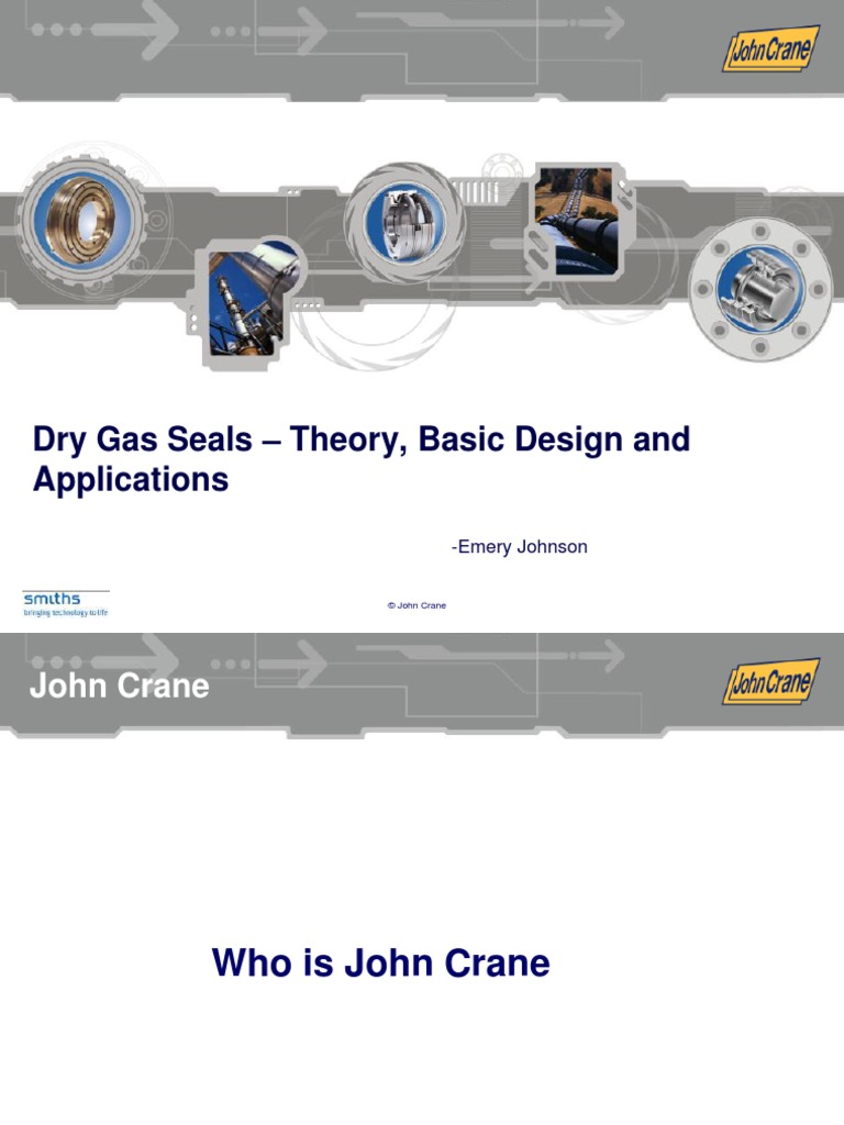 Dry Gas Seals Theory Basic Design and Applications PDF | PDF | Gas ...